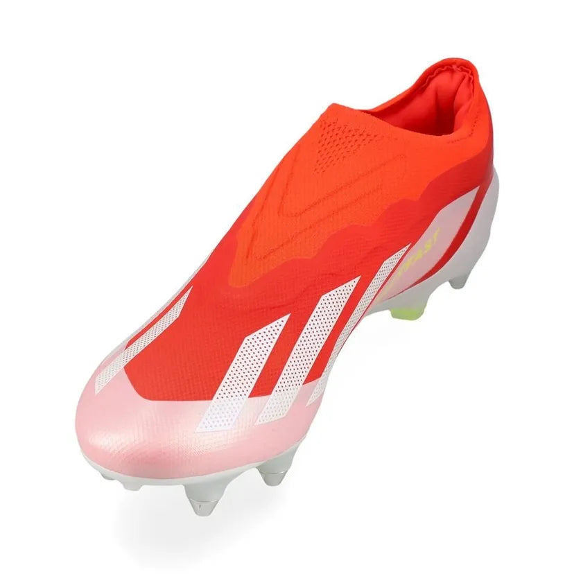 ADIDAS X CRAZYFAST ELITE LACELESS SG ENERGY CITRUS - SOLAR RED/FOOTWEA ...